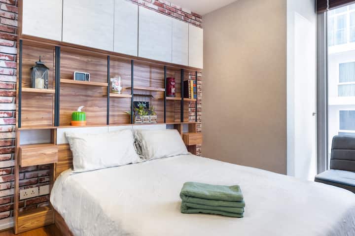Lite Loft Delight- Nana Bts 5mins Walk - Bangkok