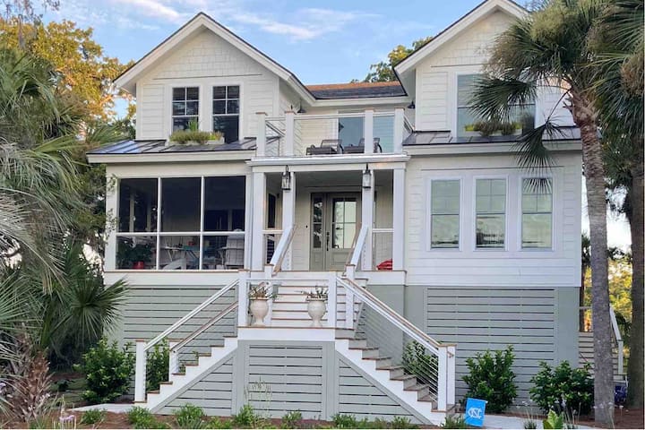 Walk To The Beach! 5br 6 Bahouse - Ocean View! - Kiawah Island, SC