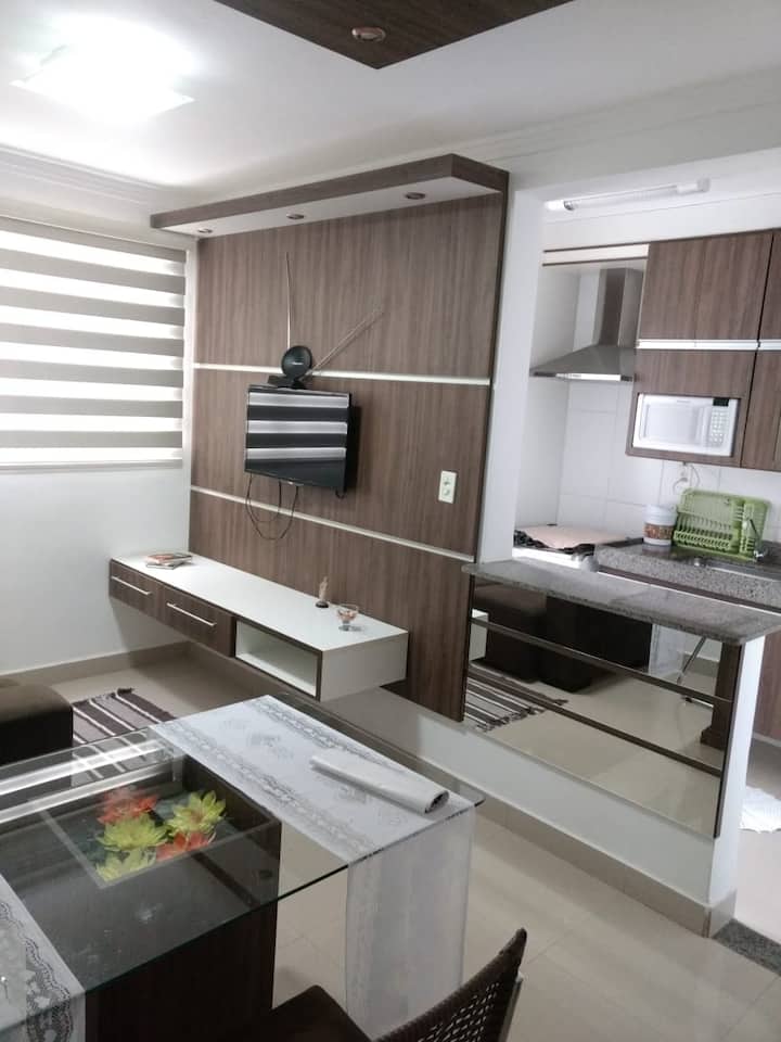 Apartamento Inteiro Mobiliado. - Franca