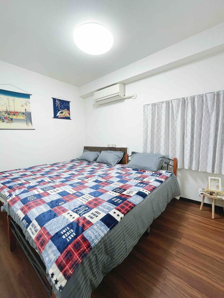 浅草寺まで8分 /二つ寝室/4-5名様/wifi/周辺コンビニ、スーパー便利 - Asakusa