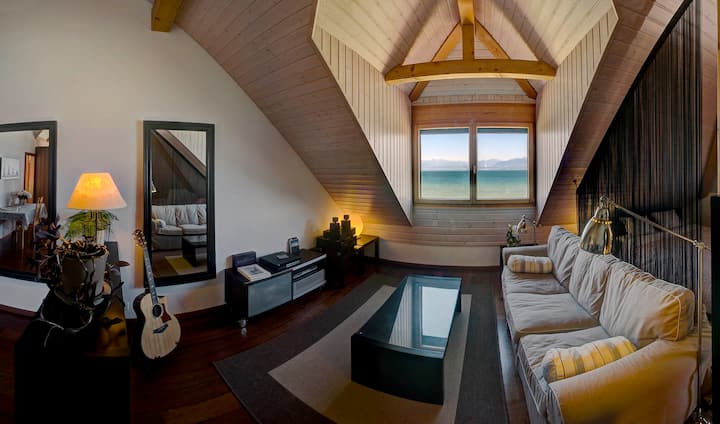 Splendide Loft Avec Accès Indépendant Et Piscine - Nyon