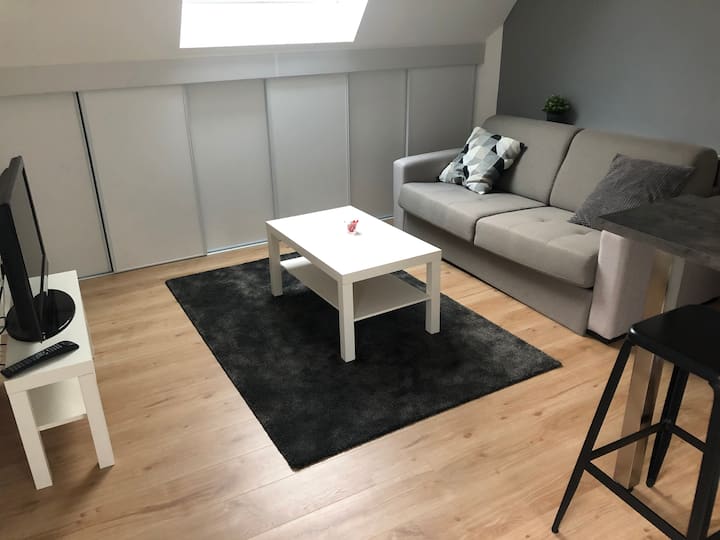 Très Beau Et Spacieux Studio Mezzanine Sur Jardin - Sainte-Luce-sur-Loire