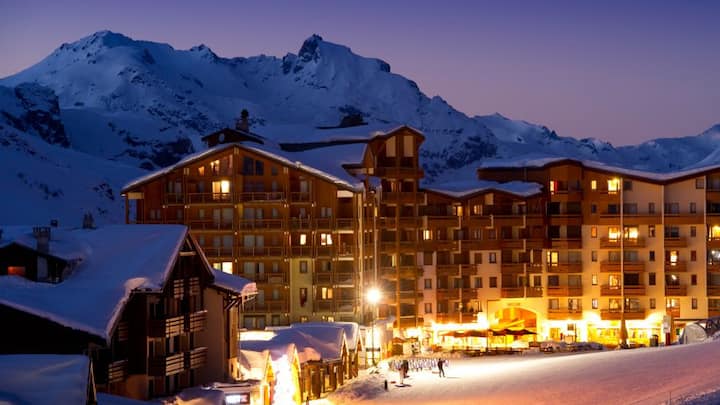 Studio Cabine 4 Personnes Pied De Piste - Les Menuires