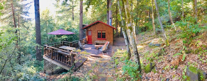 Russian River Treehouse - Cabins for Rent in Guerneville, California ...