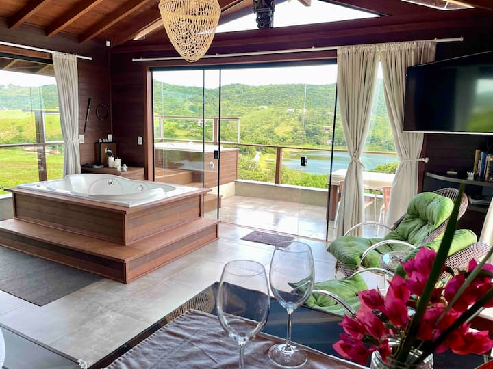 Luxuosa Vila Na Praia Do Rosa - Avalon - Imbituba