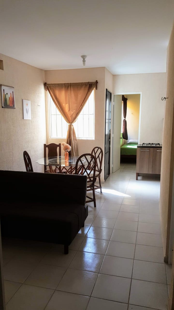 Agradable Y Cómoda Casita En Cancún - Cancún