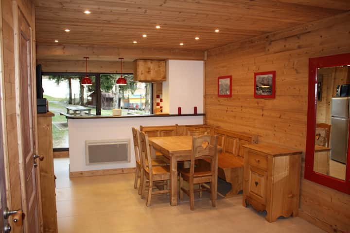 Appartement 6 Personnes Rez De Jardin La Giettaz - La Giettaz