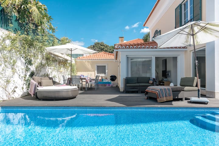 Lux Estoril Family Villa(9) Heat Pool Near Beach! - Estoril
