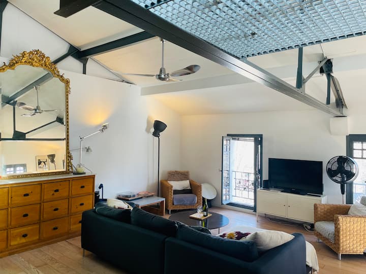 Loft 120m2 + Terrasse à 2 Pas De La Comédie - Montpellier