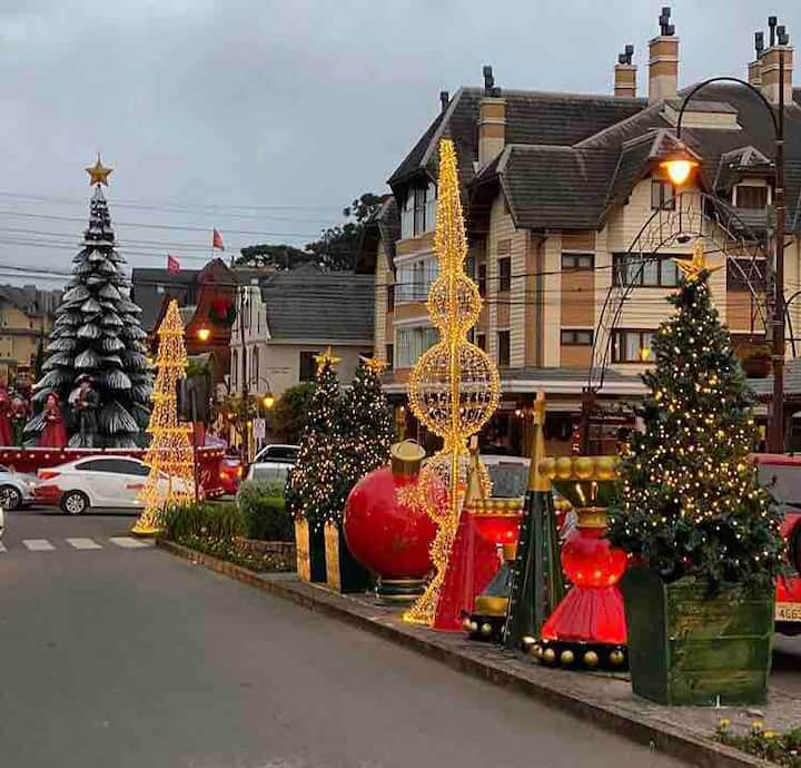 Quarto Standard Em Gramado, Aconchego Na Serra! - Canela