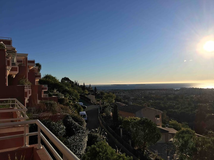 Super Appartement  Terrasse Vue Mer Panoramique - Mandelieu-La Napoule
