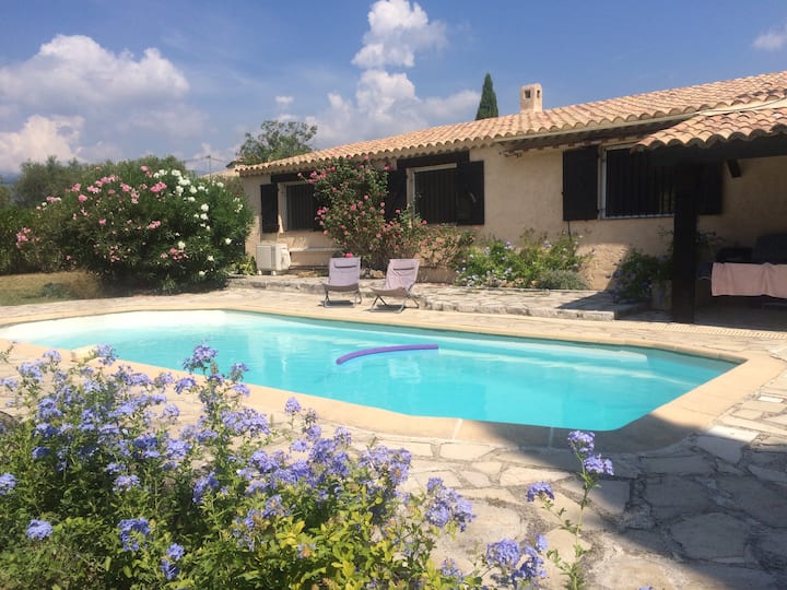 Charming Private House With Pool 9mx4x2 & Garden - Grasse