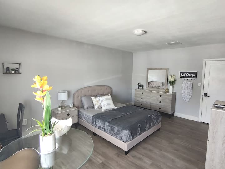 Modern Studio With Private Bath And Kitchen - Nevada