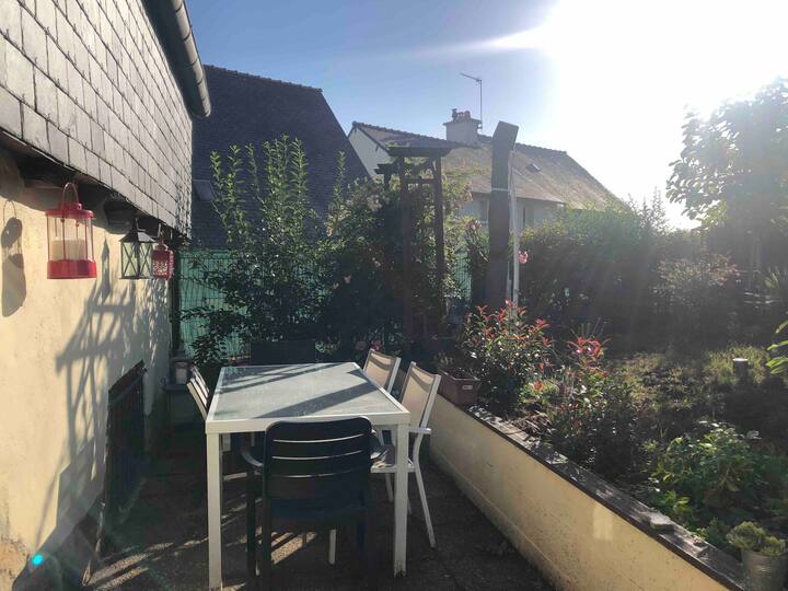 Charming stone house in the heart of Broons - Houses for Rent in Broons ...