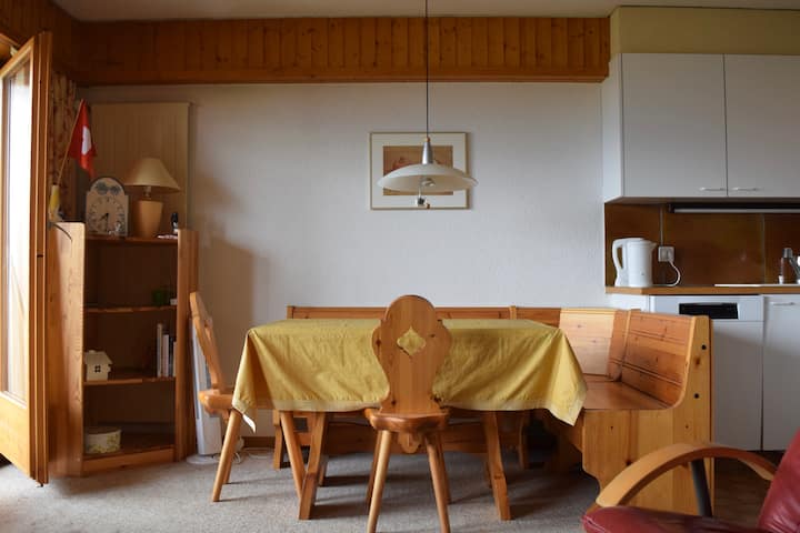 Comfortable & Cosy Apartment In La Tzoumaz Centre - La Tzoumaz