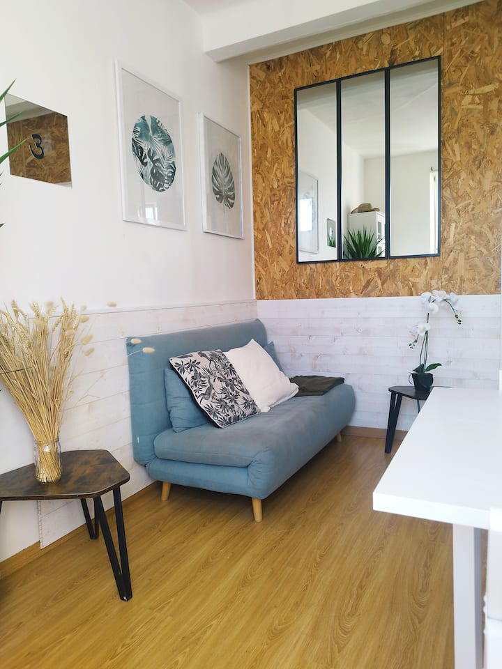 T2 Lumineux + Jardin & Parking – Proche Gare - Nantes