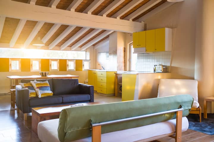 Chic Loft With Countryside Views - Besalú