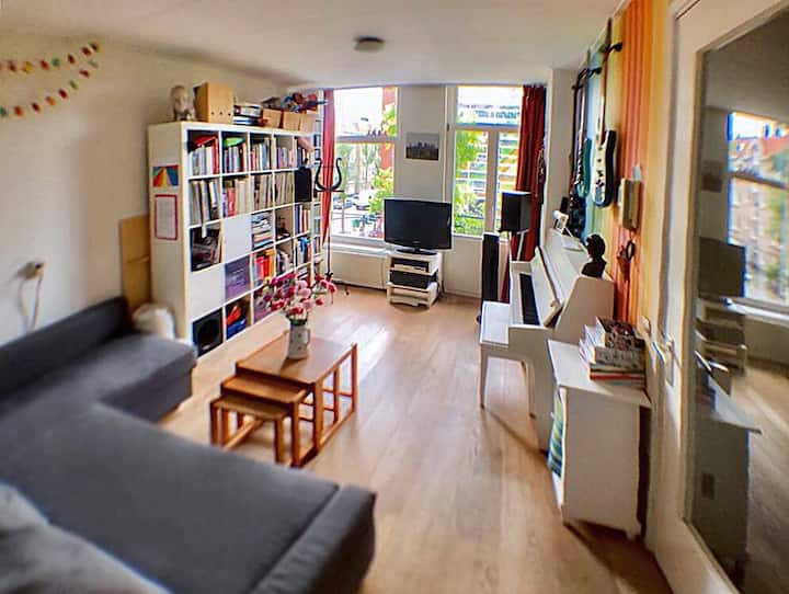 Sunny & Cozy Apartment With Sweet Cat Near Centre - Amsterdam