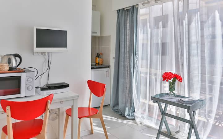 Studio Magnifique Carré D'or Nice // Mer + Balcon - Nizza