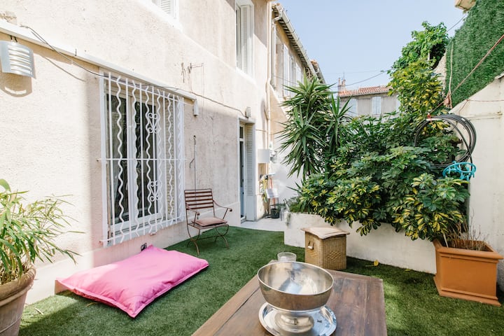 Nd De La  Garde Grand T2 55m  Terrasse Cuisine Eté - Calanques de Marseille