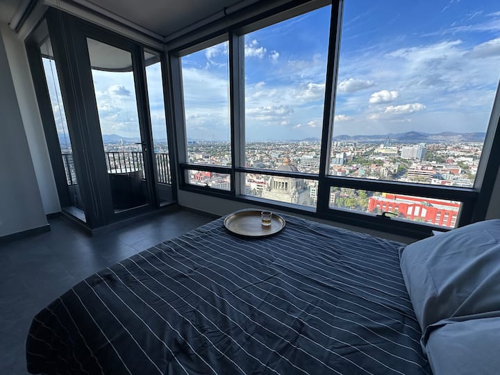 Loft Moderno Con Increíble Vista En Zona Centro. - Mexiko-Stadt