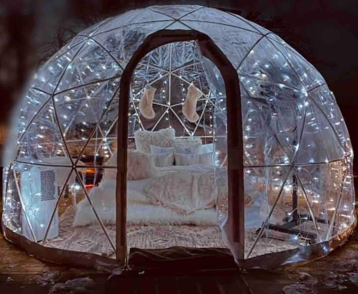 Snowglobe Igloo Hudson, Wi - Stillwater, MN