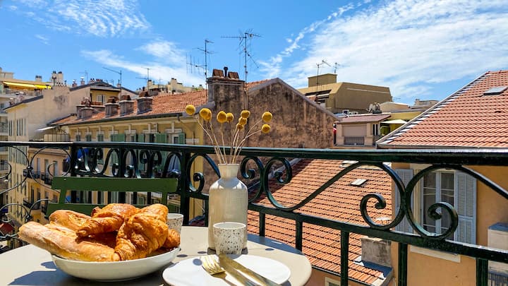 Le Contemporain Et Niçois (2 Chambres /Wifi/ac) - Nice