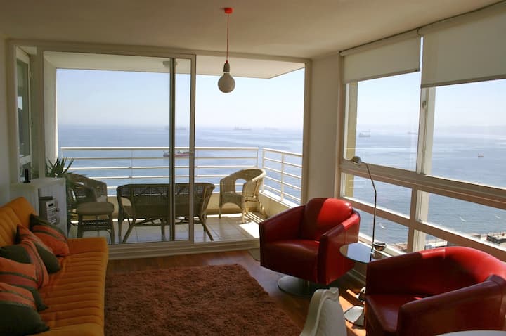 Departamento Maravilloso Frente Al Mar - Valparaíso