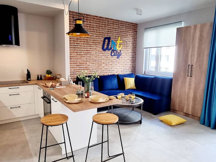 Artcity Uroczy Apartament Z Bezpłatnym Miejscem Parkingowym Na Miejscu. - Cracovia