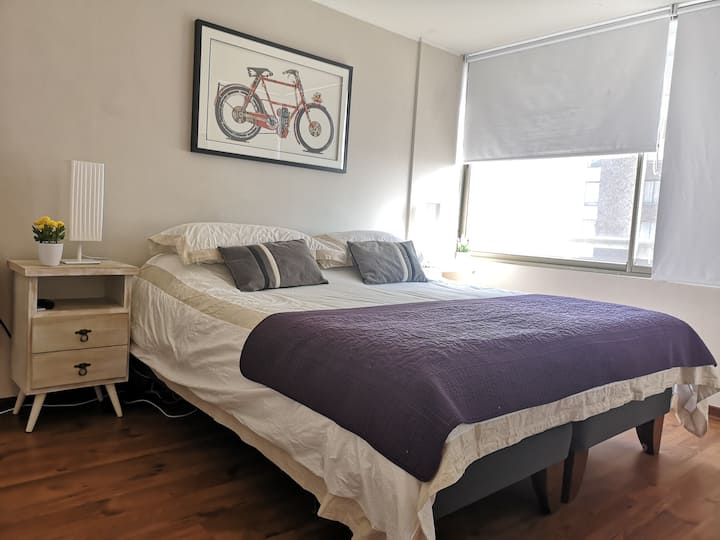 Comfortable, Cozy & Central Apt Forestal Park 211 - Recoleta