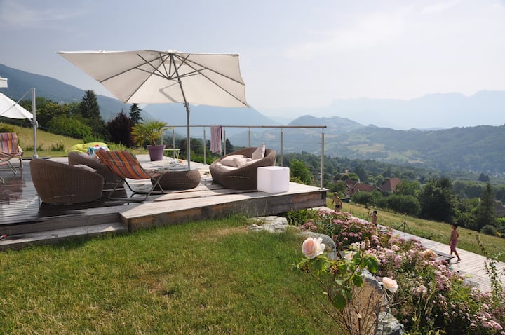 Beautiful House In The Mountains W/ Fantastic View - Chamrousse