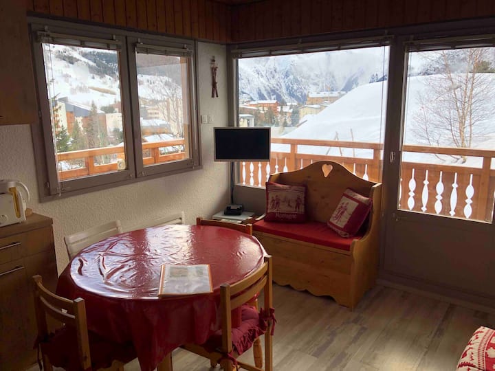Accès Direct Au Glacier. Wifi, Parking, Balcon Sud - Les Deux Alpes