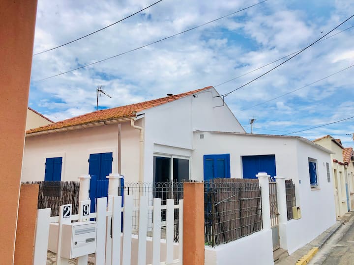 Maison Charmante Bien Située, Terrasse Ensoleillée - Sérignan