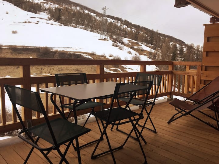 Appt 6 Pers Les Terrasses De Vars - Vars