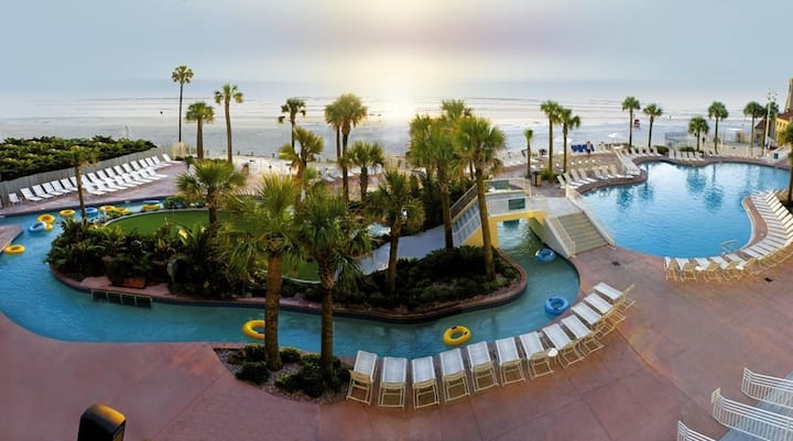 Ocean Front Two Bedroom, Daytona Beach (A774) - Daytona Beach, FL