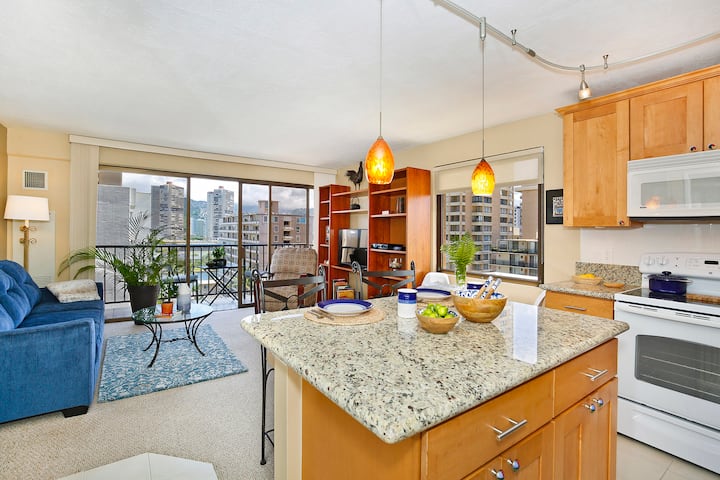 Bright Corner Unit With Stunning Views! Ac, W/d, Wi-fi, Washlet, Parking! - Hawaii