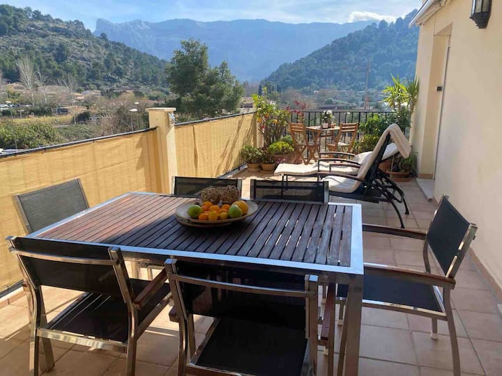 Beach Aptm, Large Terrace & Direct Access To Beach - Sóller