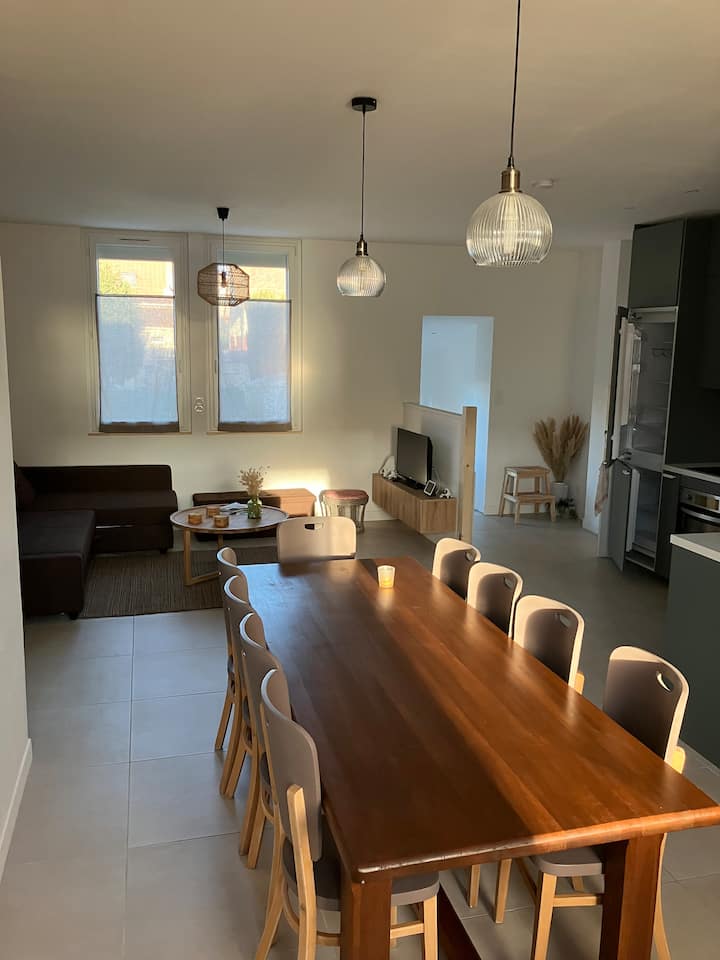 Maison - Jardin - Terasse & Table Extérieure - Reims