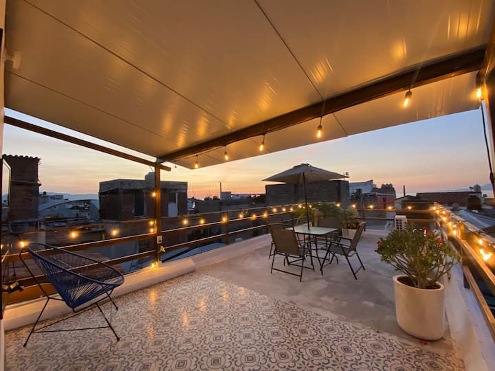 Cozy 2-bedroom Vacation Home With Rooftop Patio. - Puerto Vallarta