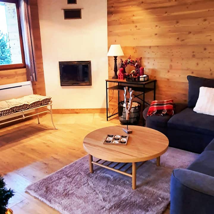 Cosy Family Chalet In Les Angles (8 People) Direct Access To The Ski Slopes (200 M From The Chalet) - Les Angles