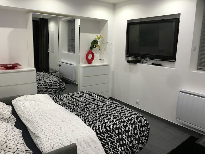 Studio Rénové 25m2 , Cours Privée - Paris 20e Arrondissement