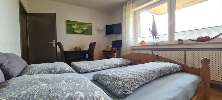 Garten, Teich, Sauna, Grill, Pizza, Feuerstelle - Mettingen