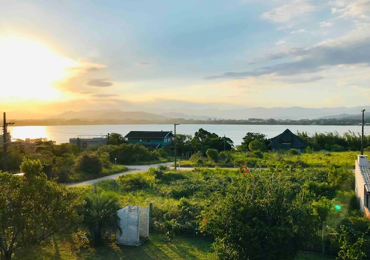 Belíssima Casa Na Ponta De Piteira! 10 Min Do Rosa - Imbituba