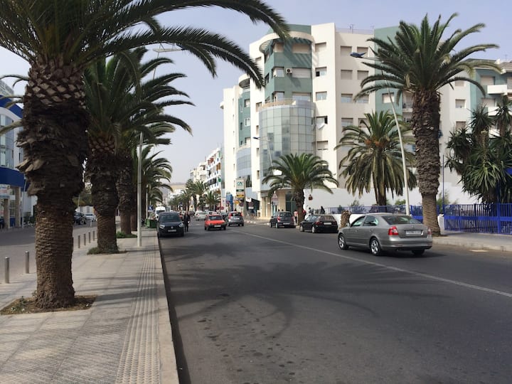 Les Terrasses De L'atlas - Bel Appartement Central - Agadir
