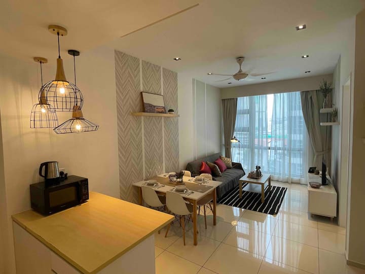 16:muji Style | 1br 1ba | With Merdeka 118 View - Kuala Lumpur