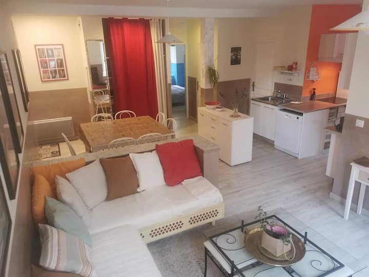 Grand Appart éQuipé Pour Famille 6 Pers+1 Bb/sauna - Arrens-Marsous