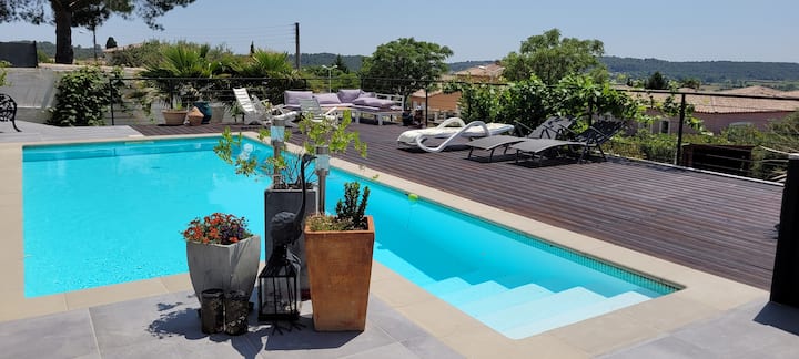 Villa Avec Vue - Montpezat