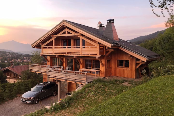 Chalet Luxe Proche Pistes Avec Vues Magnifiques - Flaine