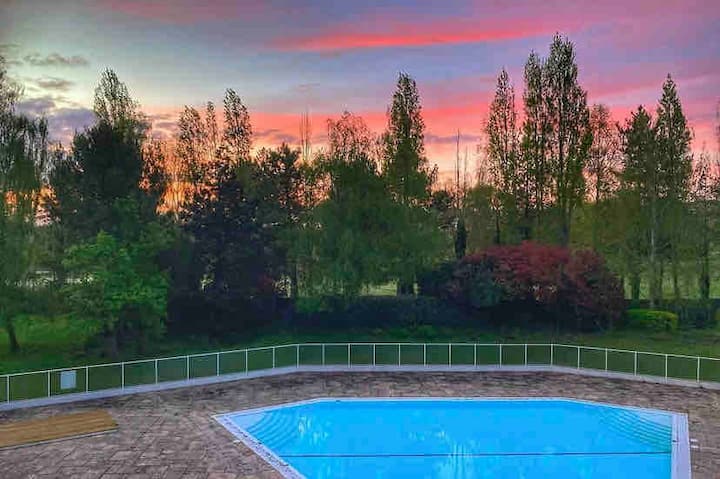 Charmant Appartement Vue Piscine Et Golf - Deauville