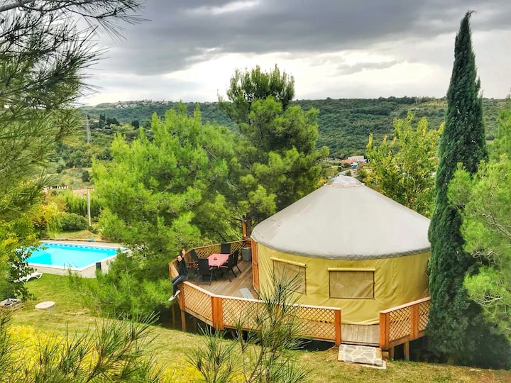 L.stile Glamping | Yurt Pine - Koper